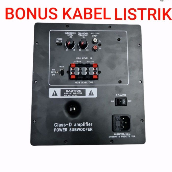 MODUL POWER KIT SUBWOOFER SUPER BASS HT-300 CLASS D | Lazada Indonesia