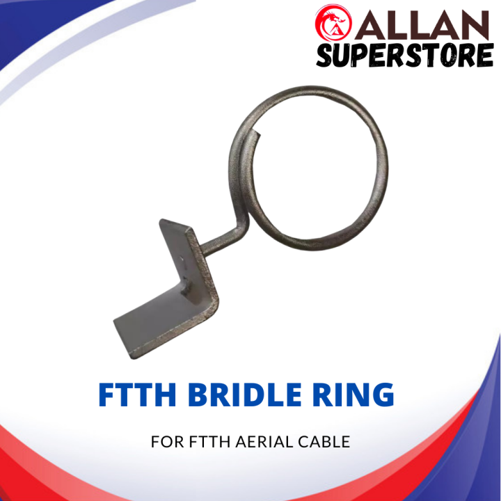 Allan Superstore Heavy Duty FTTH Bridle Ring for Fiber Optic Cable ...