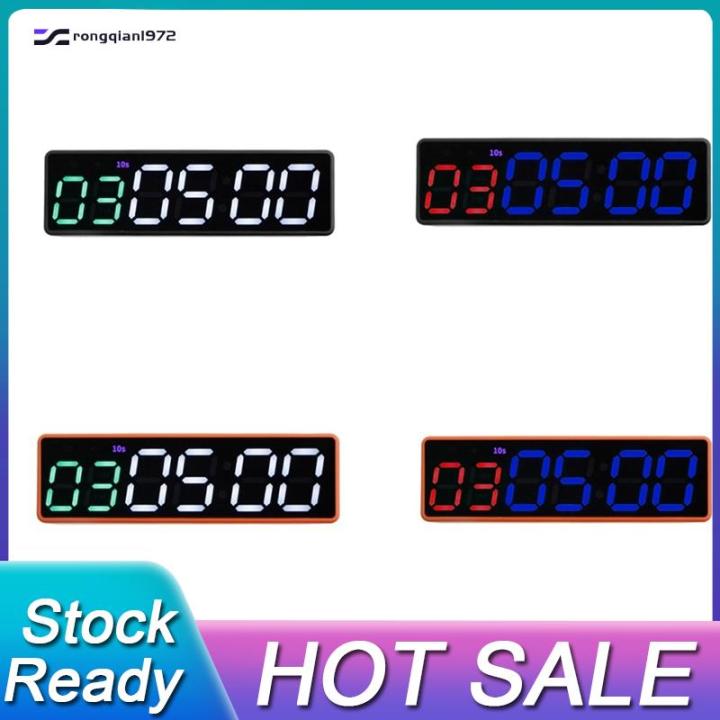 Portable Gym Timer Interval Timer Workout Fitness Clock Countdown/UP ...