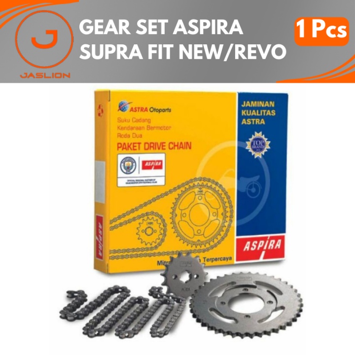 Paket Gearset Komplit Gir Set Honda Motor Supra Fit New Revo Gir 36 40 KTL | Lazada Indonesia