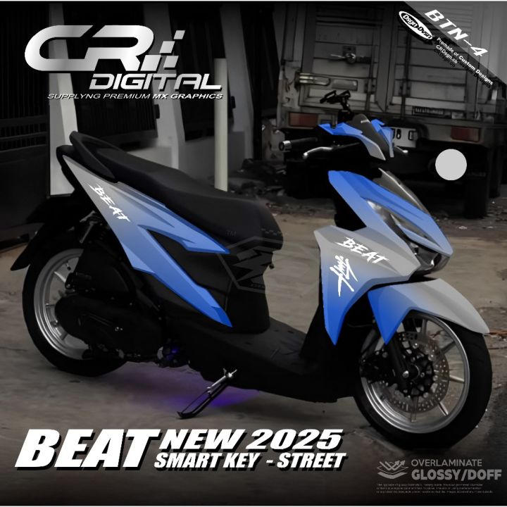 COD) TERBARU Decal Sticker Honda Beat NEW 2024 Smart Key /STREET Remote ...