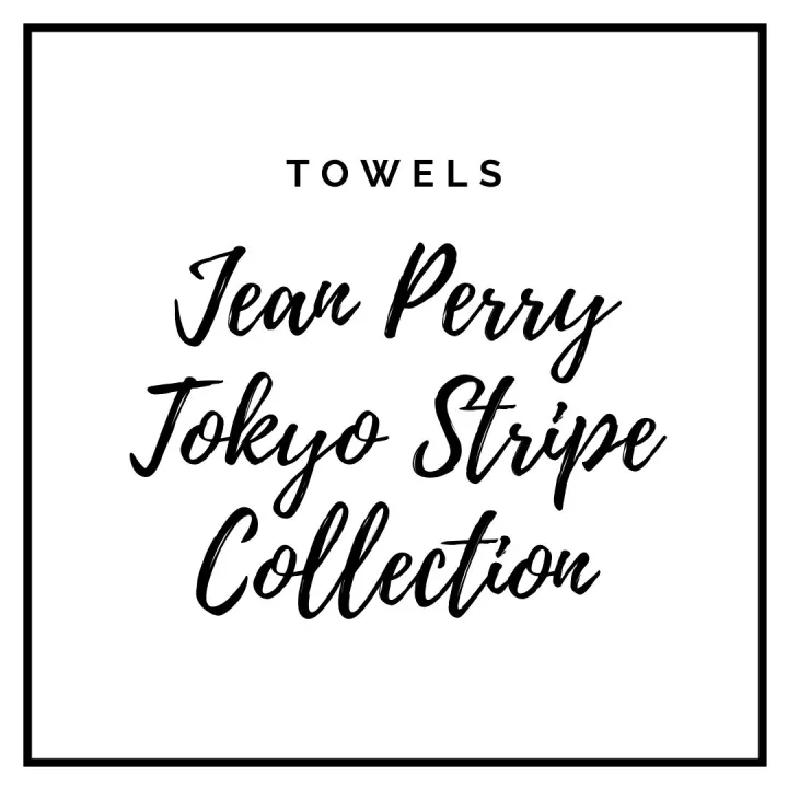 Jean Perry Tokyo Stripe Towel Collection: Hand Towel | Lazada