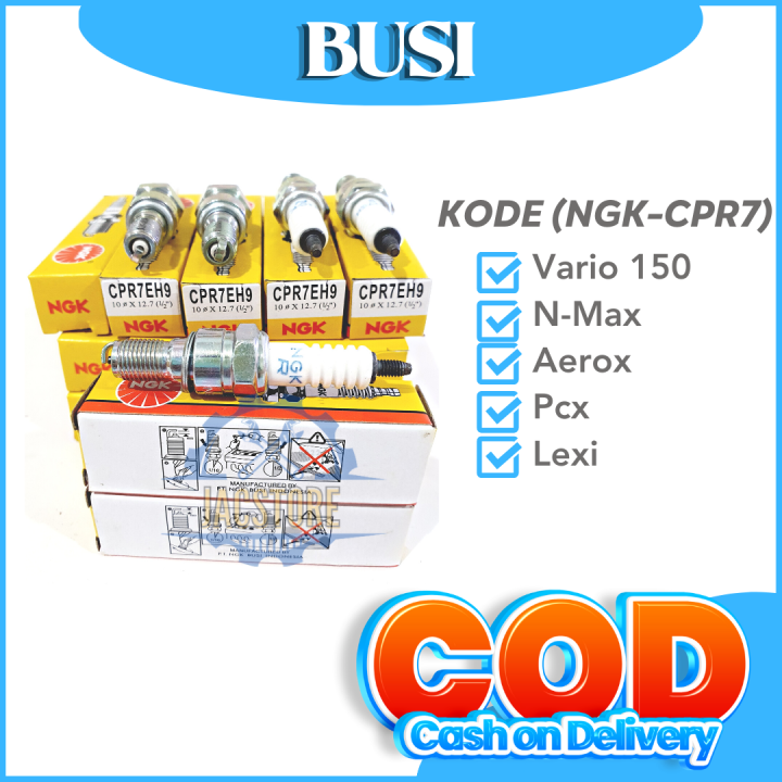 BUSI NGK CPR 7 CPR7EH9 VARIO 150 N-MAX AEROX PCX LEXI | Lazada Indonesia