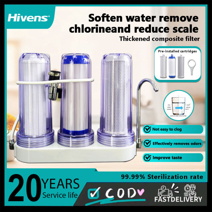 10 Inch Kitchen Water Filter Faucet Water Purifier For Home Residual ...