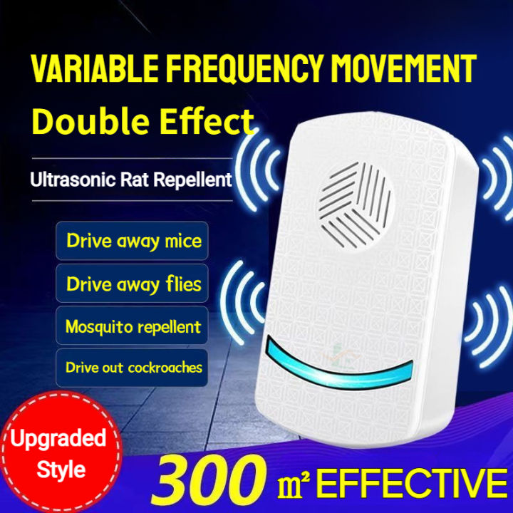 Double Sound Wave Electronic Mosquito Repellent Rat Repellent ...