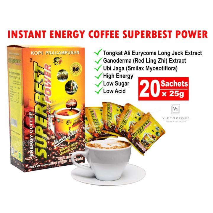 KOPI CAMPURAN SUPERBEST POWER ( Kotak) | Lazada