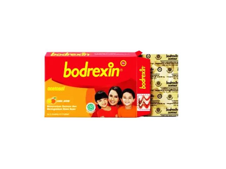 Bodrexin 80mg Tablet Kunyah [ Box / 4 Strip / 4 Tablet ] | Lazada Indonesia