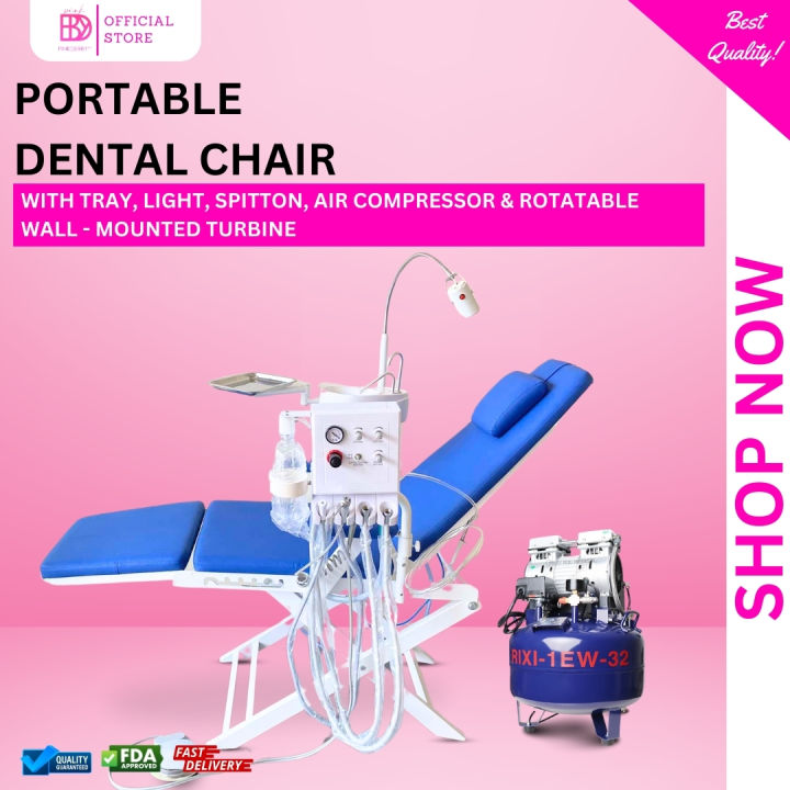 Portable / Foldable Mobile Dental Chair | Lazada PH