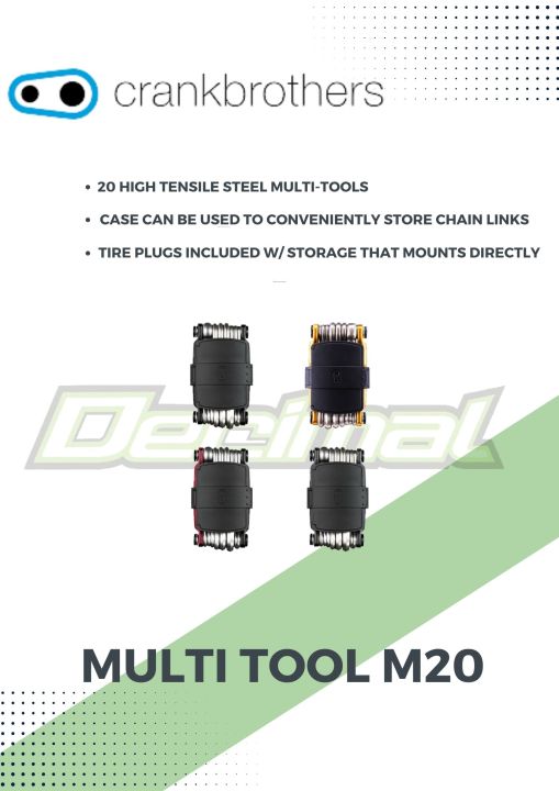 Crank Brothers Tools M20 | Lazada PH
