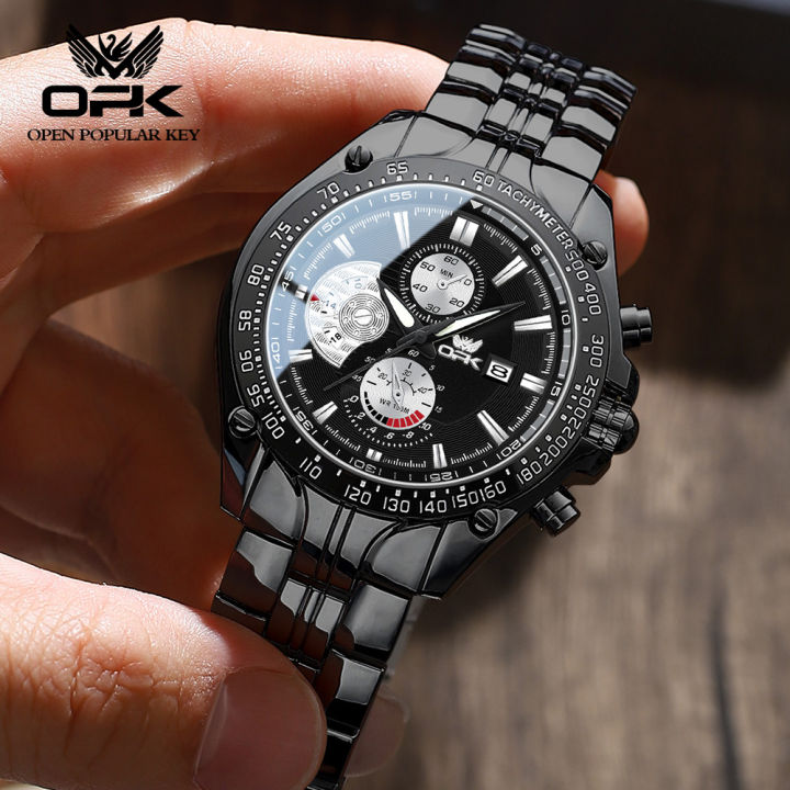 OPK Men's Casual Watch 2024 New Waterproof Original Cool Mechanical ...