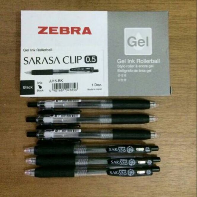 Pulpen Zebra Sarasa Clip Gel 0,5 per buah | Lazada Indonesia