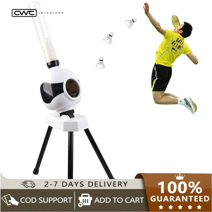 Badminton Automatic Serve Machine Children Badminton Trainer Outdoor ...