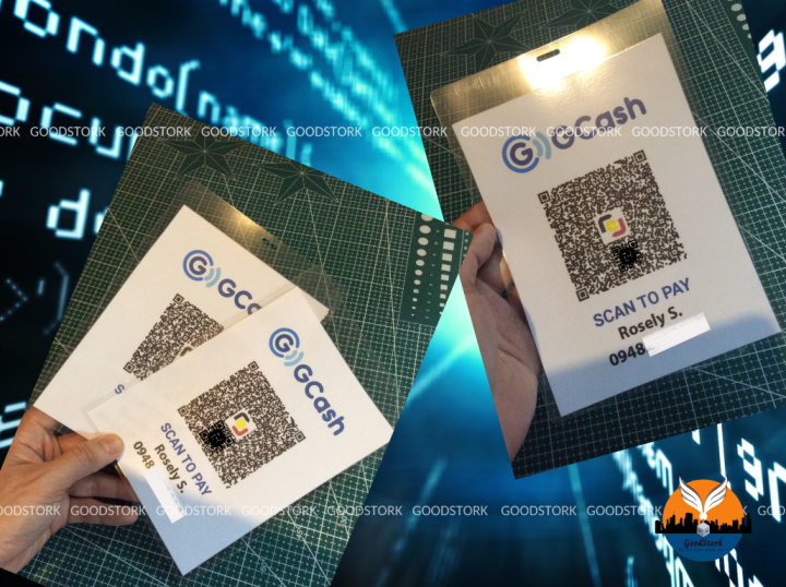 laminated scan to pay qr code w/ free clip | Lazada PH