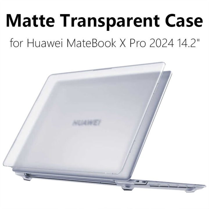 Matte Transprent Case for Huawei MateBook X Pro 2024 14.2" Hard Cover ...