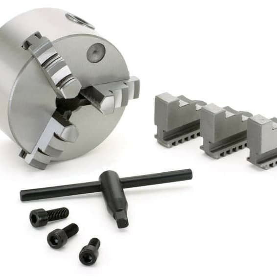 KEPALA BUBUT 5" 3 JAW - CHUCK BUBUT 125mm - CLAW BUBUT 5" 3KAKI SANOU ...