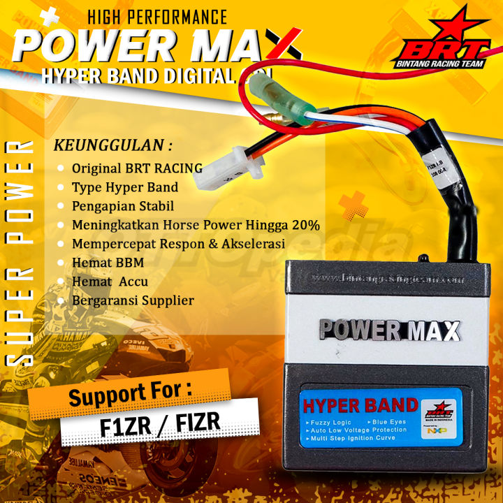 CDI BRT Yamaha F1ZR Force 1 ZR FIZR Poswan 2 Tak POWERMAX HYPERBAND ...
