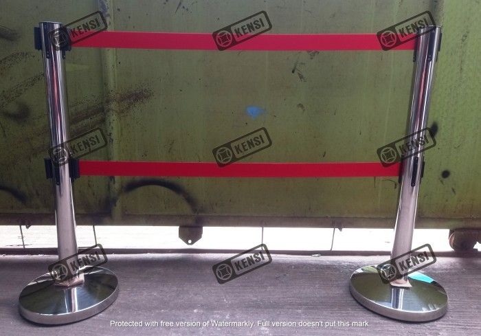 Tiang Antrian Tiang Bank Tiang Pembatas Qline Pita Double Ganda 3Meter ...