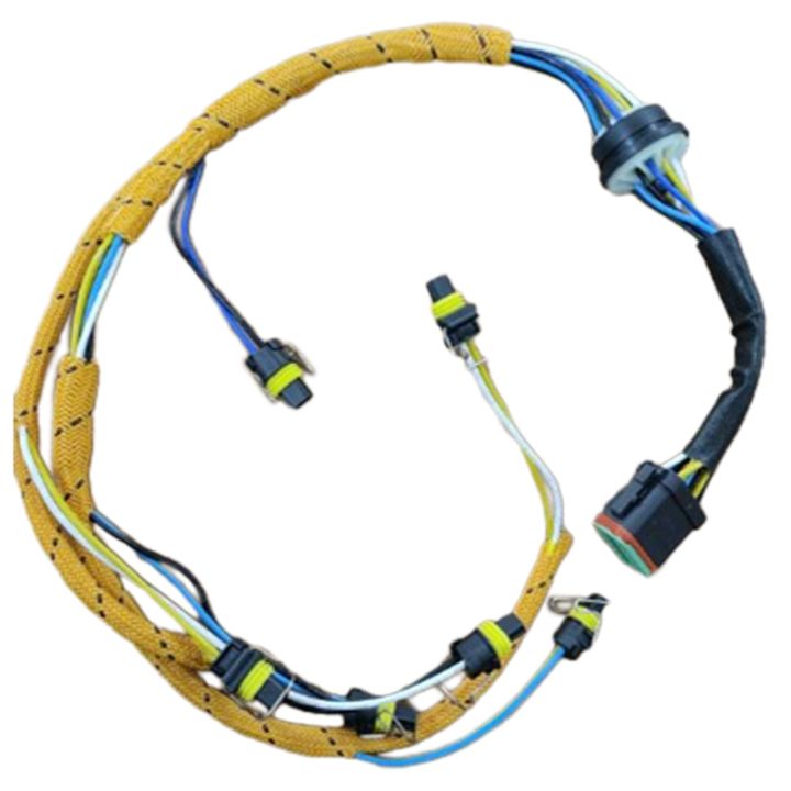 Fuel Injector Wiring Harness Excavator Harness for CAT 245D 325D 329D ...