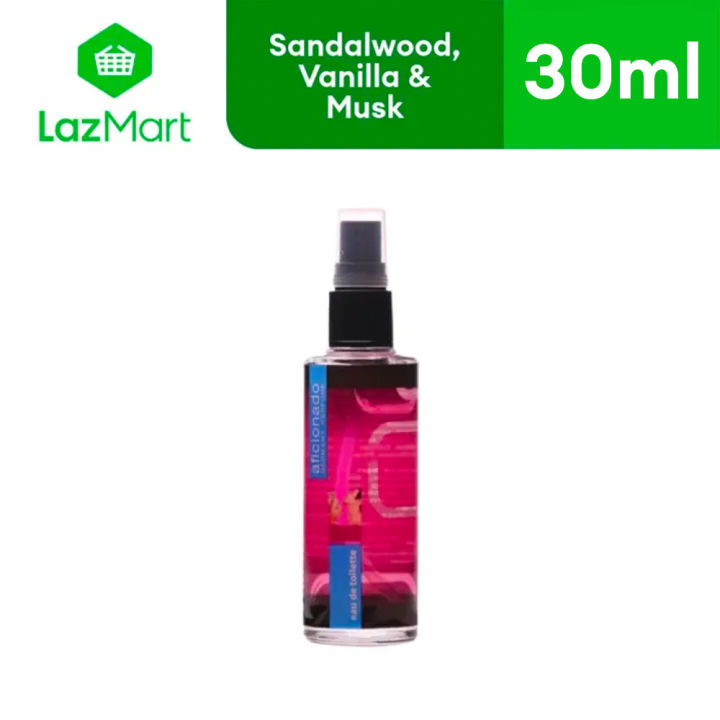 Aficionado F60 Sandalwood, Vanilla and Musk Eau De Parfum For Women ...