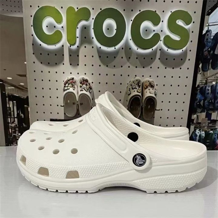 [Stock in Malaysia] Crocs unisex outdoor beach sandals non-slip classic ...