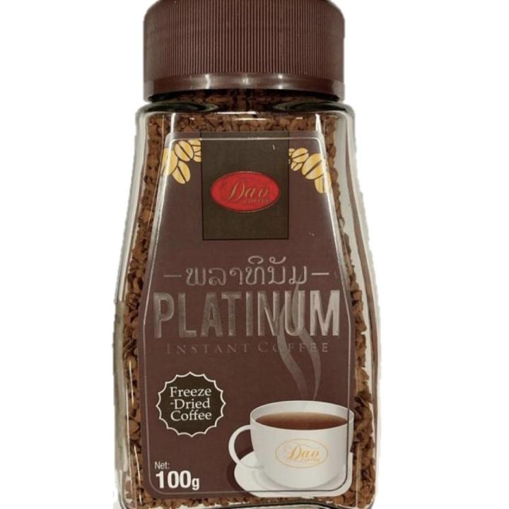 Dao Coffee Platinum Instant Coffee ดาวกาแฟ แพลตตินั่ม กาแฟอร่อยของลาว ...