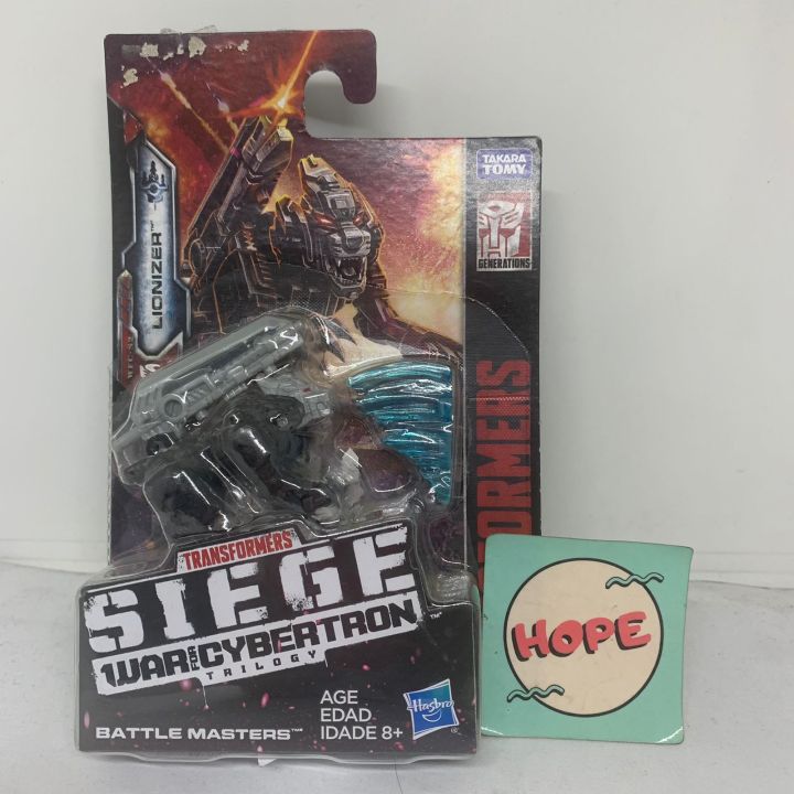 Transformers Siege War for Cybertron Battle Masters Lionizer Original ...