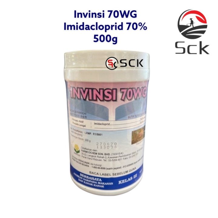 Invinsi 70WG 500g /Farmcochem /Imidacloprid 70%/Racun Serangga | Lazada