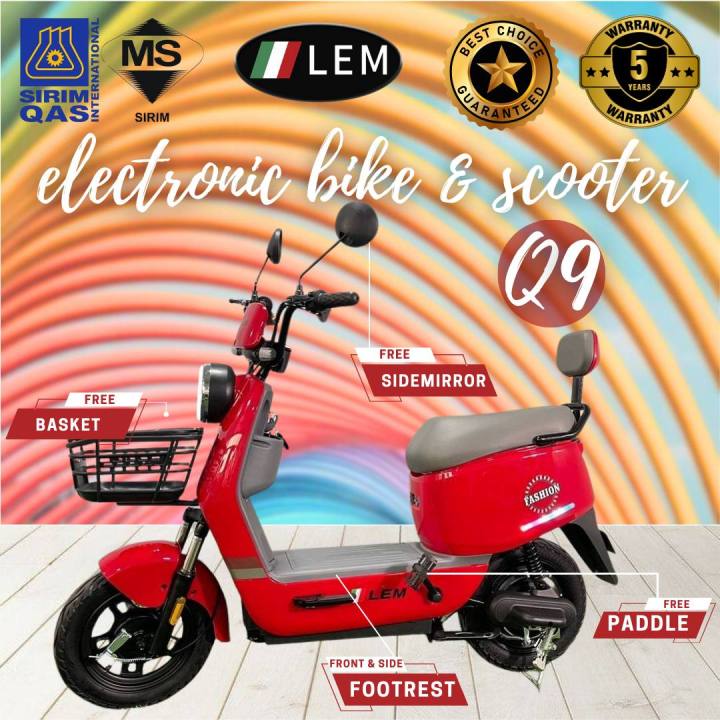 ★LEM★ NEW !!! Q9 (E-BIKE/E-SCOOTER) Electric Bike / Electric Scooter ...