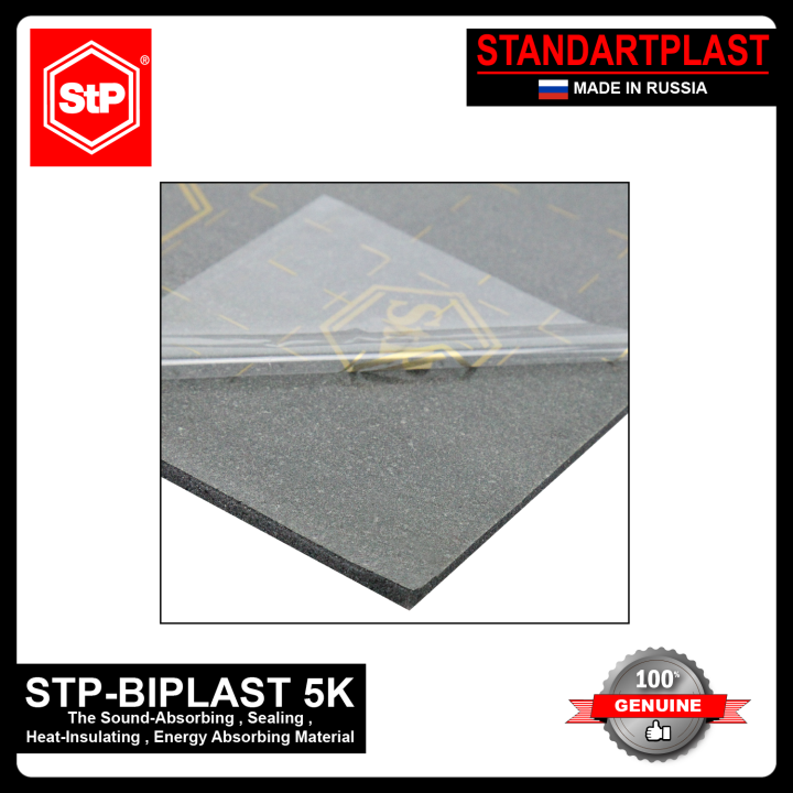 STP : Biplast 5K Car Sound-Insulating, Vibration-Damping, Heat ...