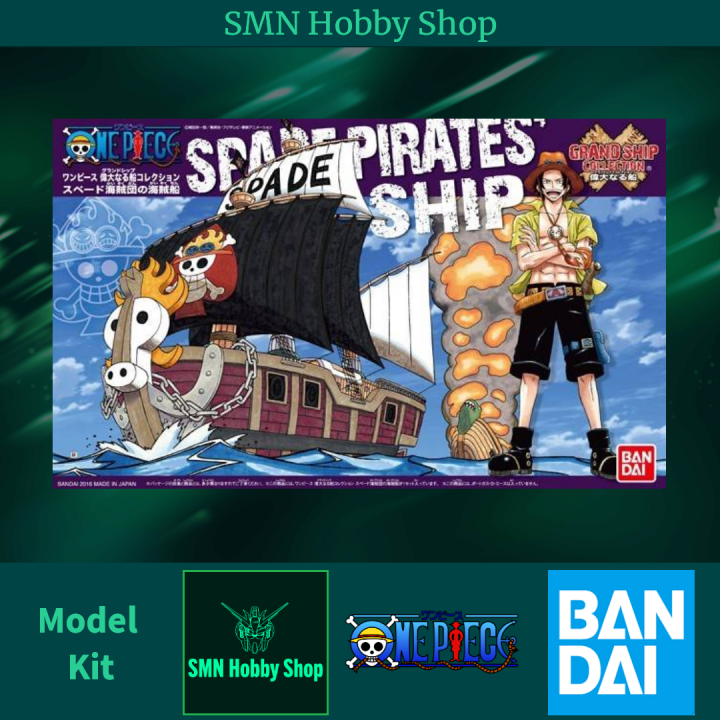 HG One Piece Grand Ship Collection Spade Pirate Ship 012 Toys Plastic ...