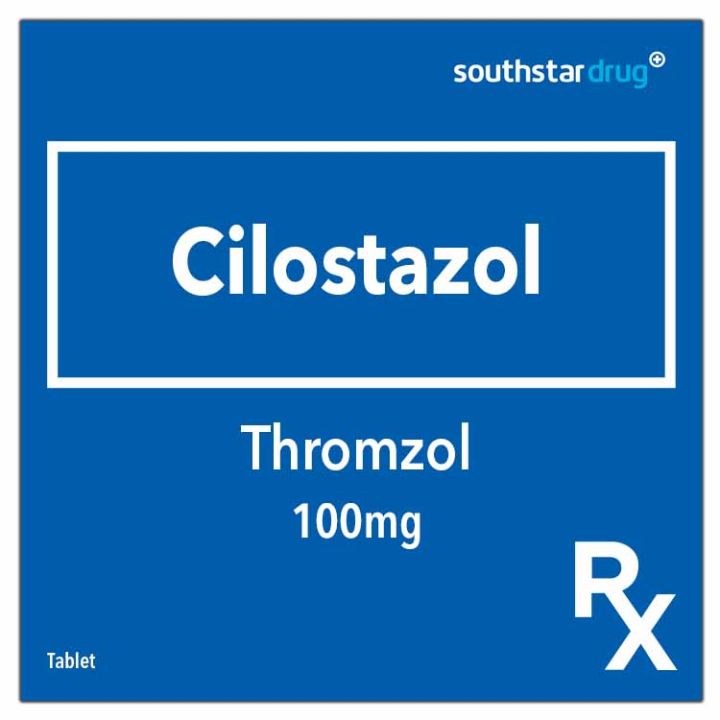 Rx: Thromzol 100mg Tablet | Lazada PH