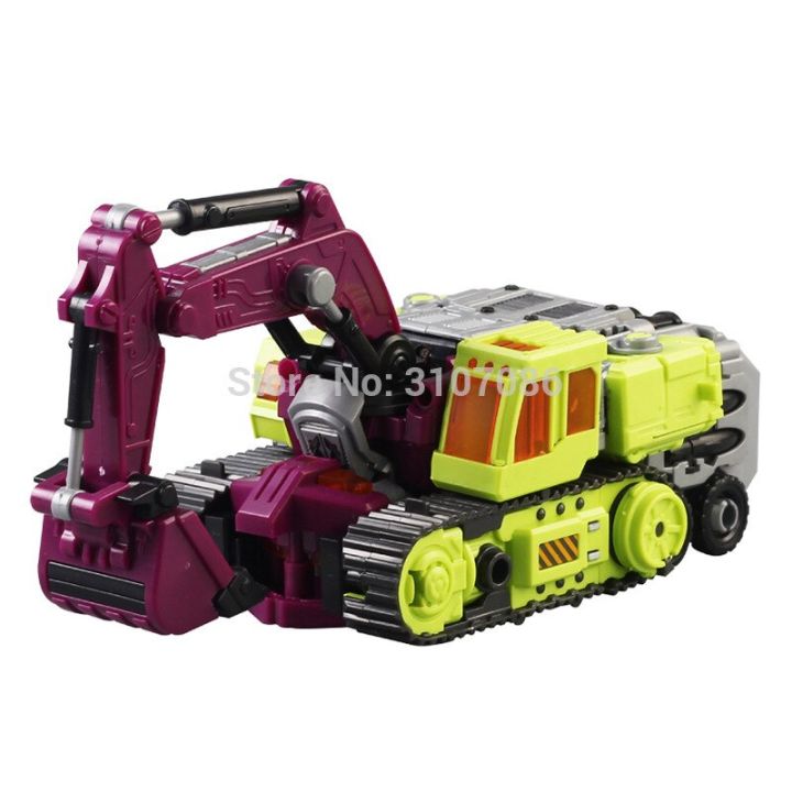 NBK Transformation Devastator Bulldozer Scrapper Gravity Hook Builder ...