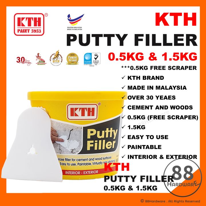 KTH putty filler / wall filler / wall putty filler/ putty / filler ...