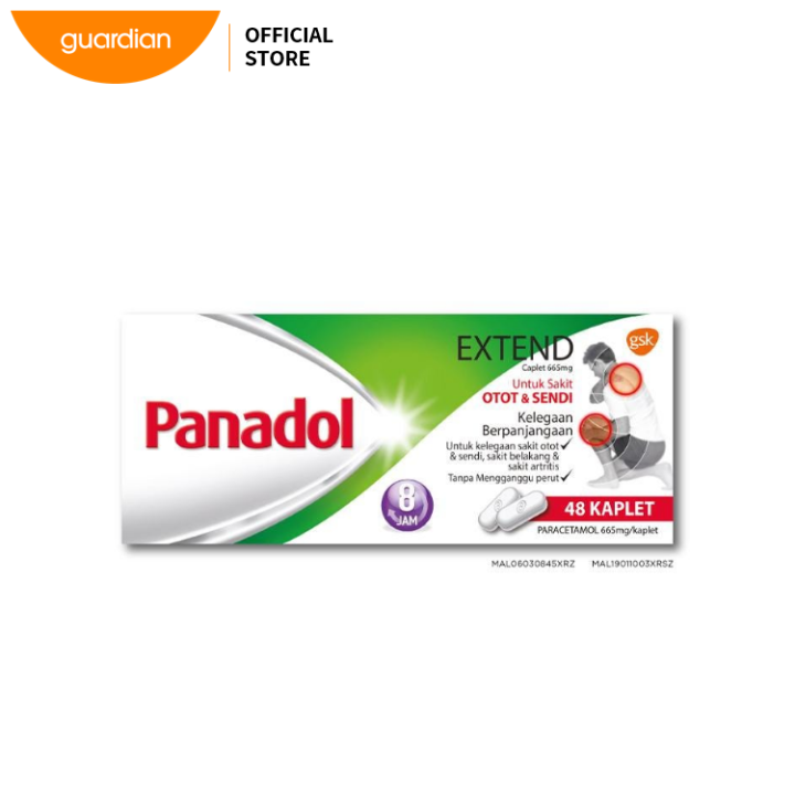 PANADOL Extend Paracetamol for Muscle and Joint Relief 48S | Lazada