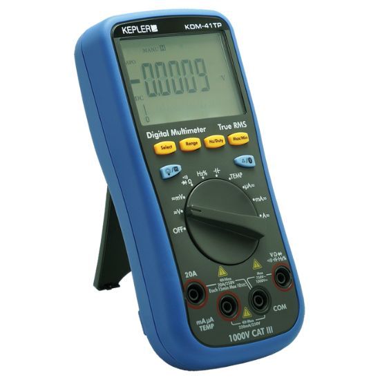 KEPLER มัลติมิเตอร์ดิจิตอล KDM-41TP : 1000VAC/1000VDC, 20A AC/DC, True ...