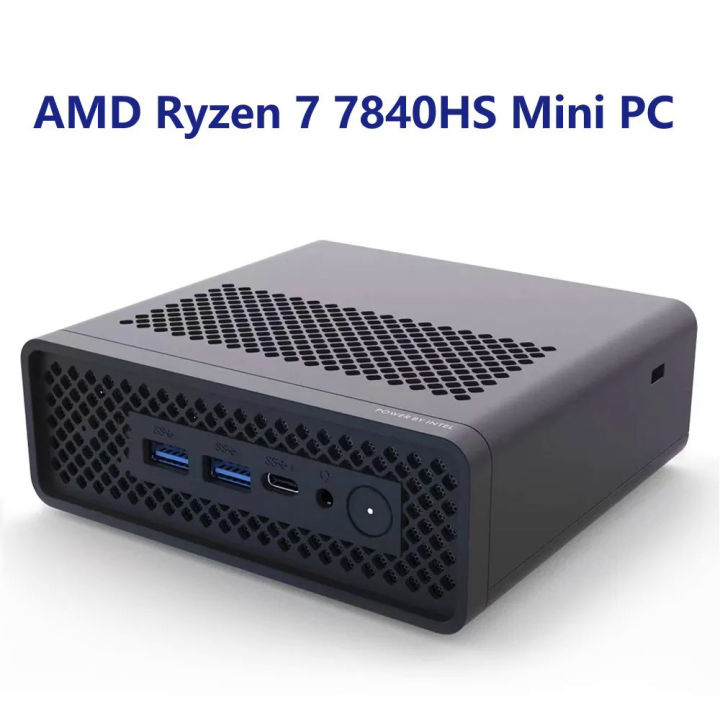 SZ Gamer Mini PC AMD Ryzen 7 7840HS 2 * DDR5 5600MHz PCIE4.0 USB4.0 ...