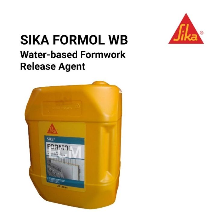 SIKA FORMOL WB (20L) WATER BASED FORMWORK RELEASE AGENT / MOULD OIL ...