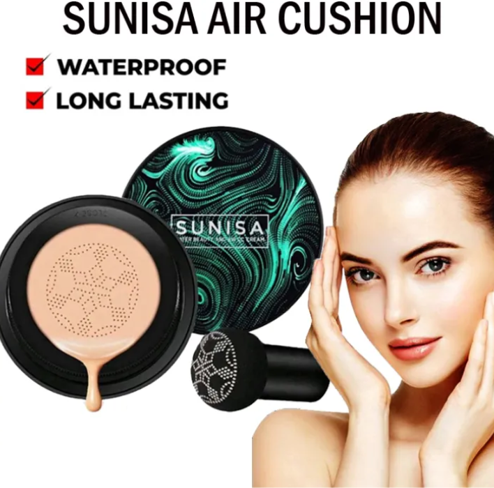 SALE Sunisa Mushroom Head Air Coushion BB Cream Foundation / Bb Cushion Glowing Bedak Padat Anti ...