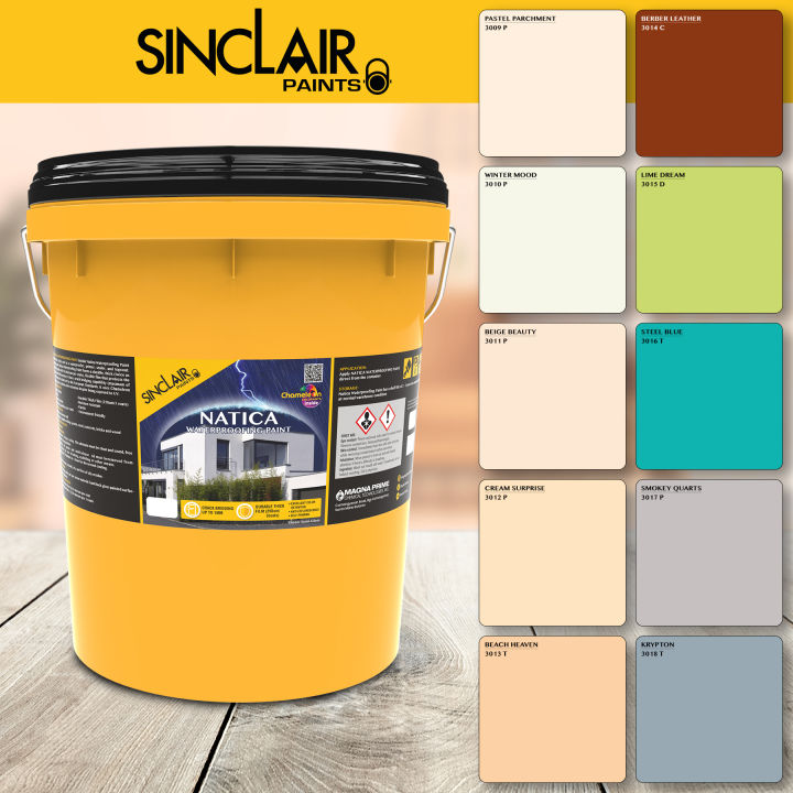SINCLAIR NATICA WATERPROOFING PAINT (16L) | Lazada PH