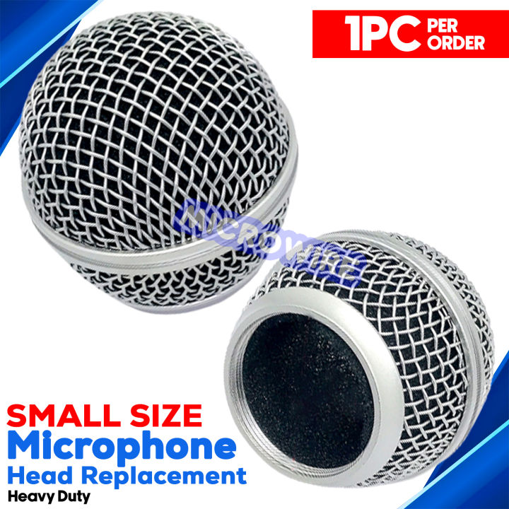 Microphone Head Replacement Heavy Duty (SMALL SIZE) | Lazada PH