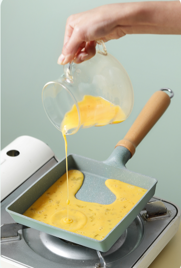 Japanese Omelette Pan Non-Stick Tamago Frying Pan Tamagoyaki Pan ...
