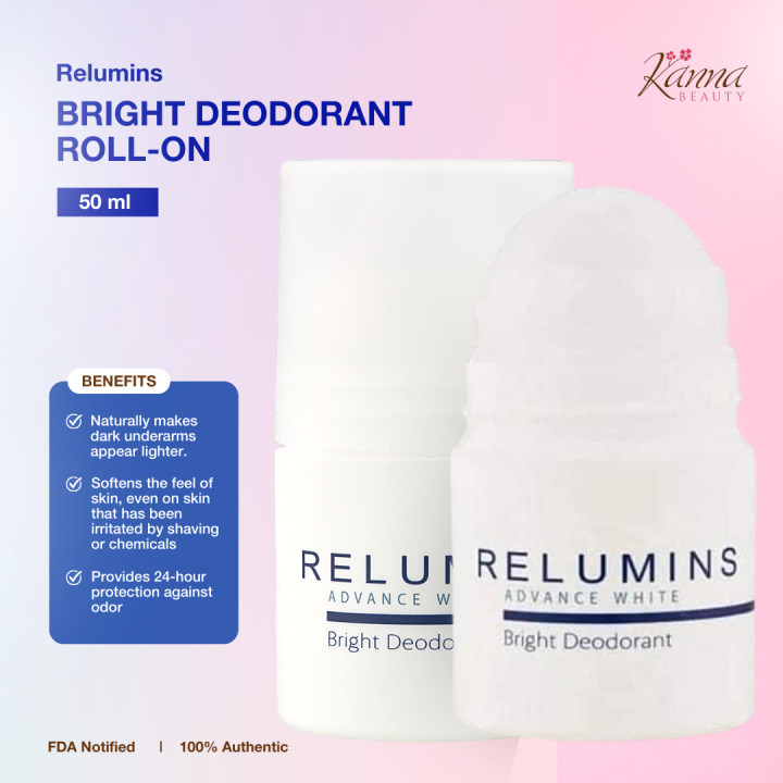 Relumins Bright Deodorant Roll-on Advance White - NEW PACKAGING ...