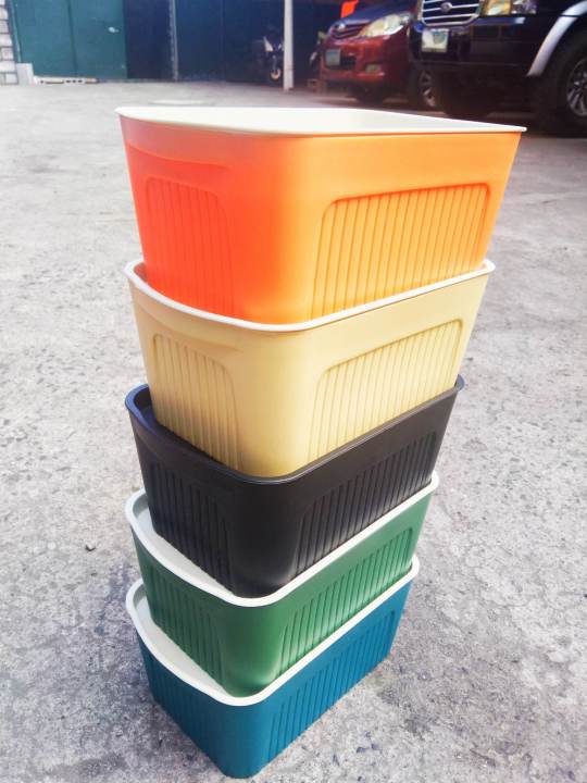 (3pcs) SMALL PLASTIC STORAGE BOX WITH COVER | Lazada PH
