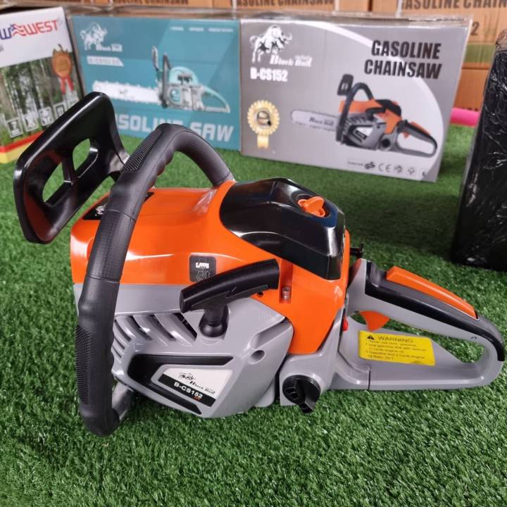 เครื่องตัดไม้กระทิงดำ รุ่น 5800 เลื่อยยนต์กระทิงดำ รหัส B-CS152 ตัด 360 องศาดำ แรง ทน อึด ร้อน ...