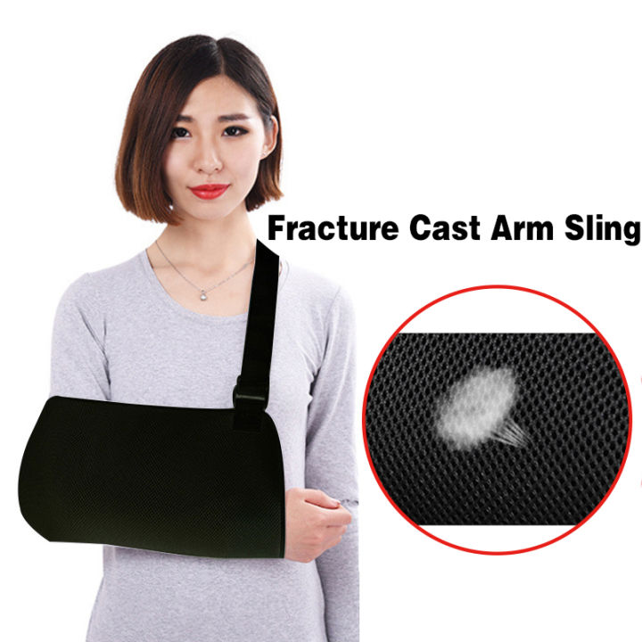 Black Arm Sling Shoulder Immobilizer Wrist Shoulder Support Fracture ...
