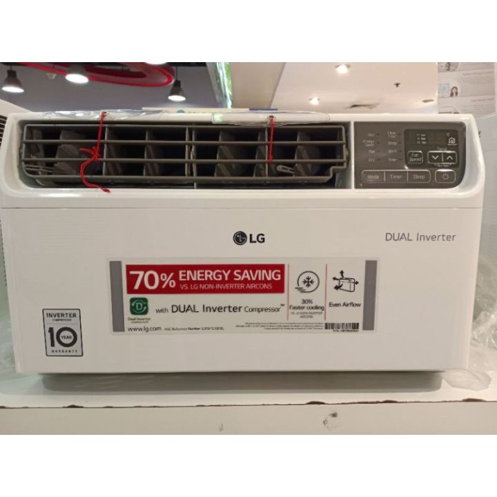 LG dual inverter 1hp window type aircon | Lazada
