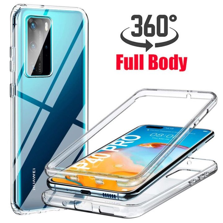 360 Full Body Cover Case for Huawei P30 Pro P40 Pro P30 Lite P20 Clear Phone Cases | Lazada PH