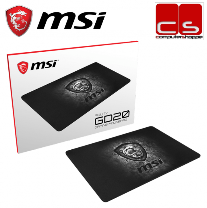 MSI Agility GD20 Medium Gaming Mouse Pad | Lazada