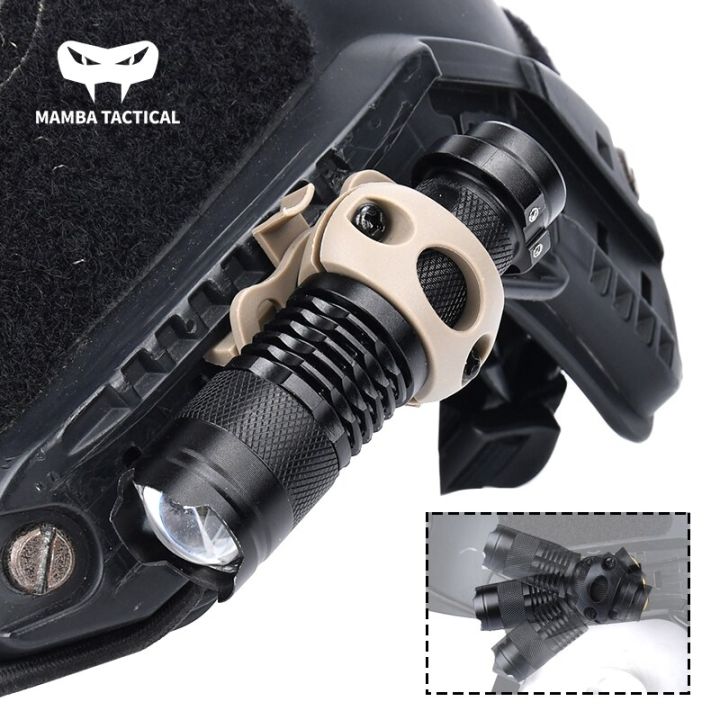 Tactical Strobe FAST Helmet Flashlight Hunting Weapon Scout Light ...