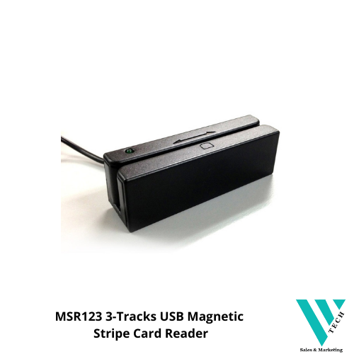 MSR123 USB Magnetic Stripe Card Reader (3-Tracks) | Lazada